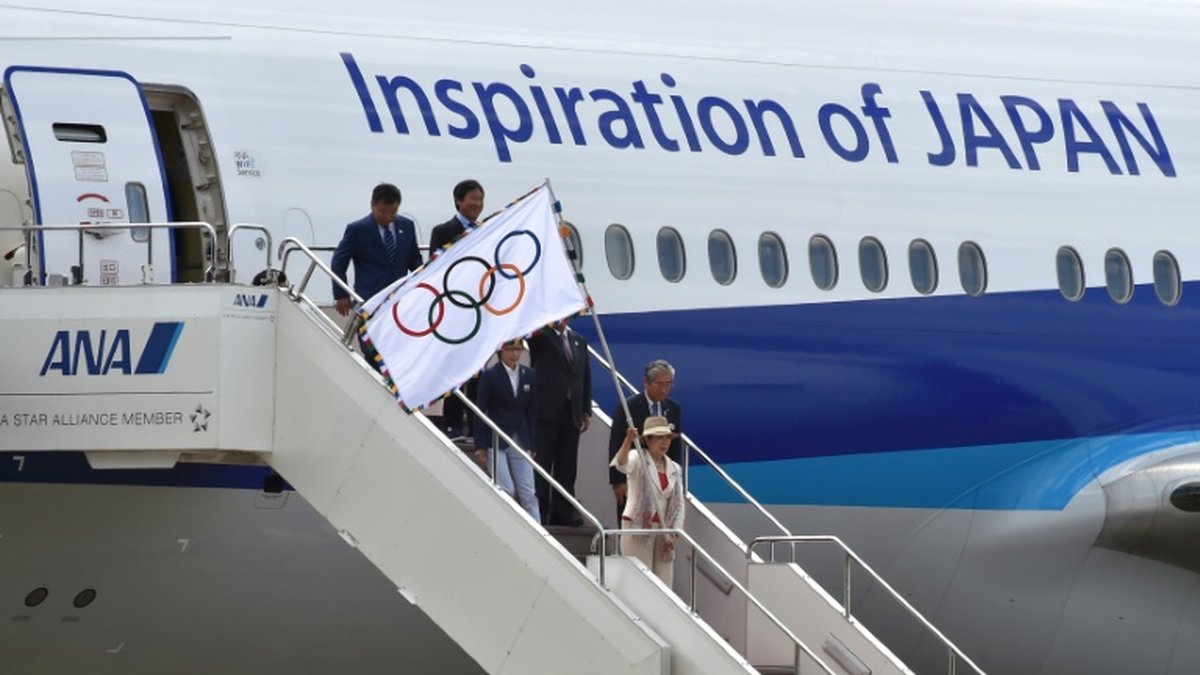 JO-2020: le drapeau olympique de retour à Tokyo après un demi-siècle ...