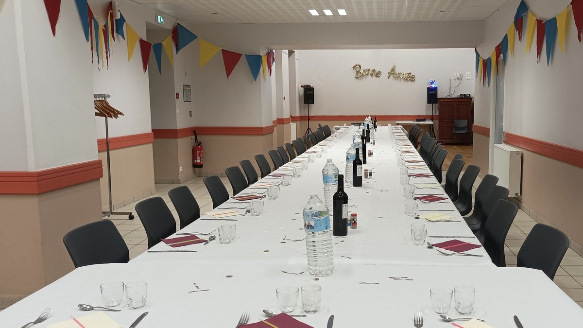 Muret-le-Château. Tout le monde est passé à table avec le comité d ...