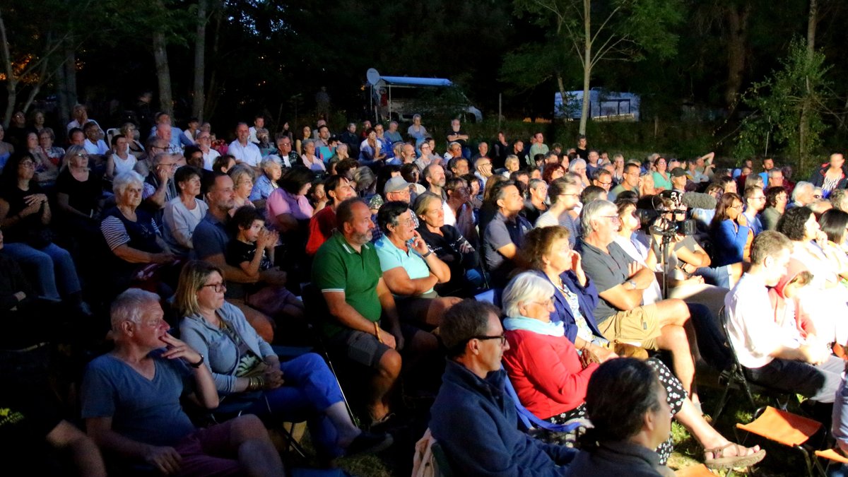 Plus de 700 festivaliers à Nant pour "Un film, un jardin ...