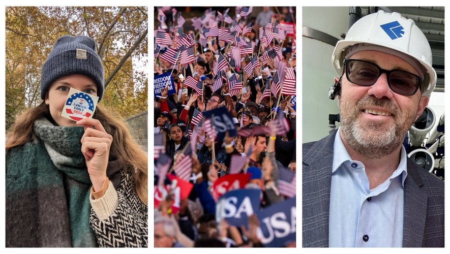 Présidentielle américaine : Valentine et Gil, deux Aveyronnais qui ont ...