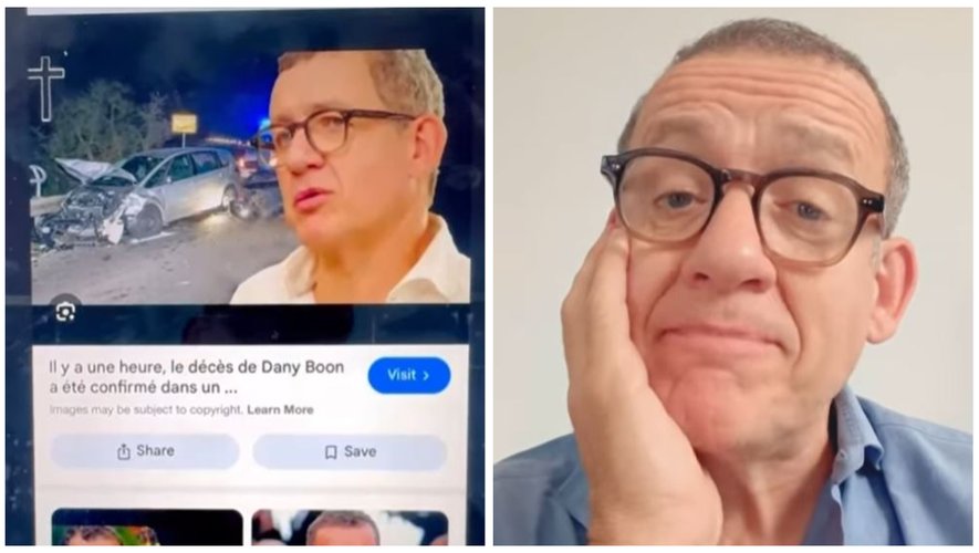 "Je viens malheureusement d’apprendre ma mort" : quand Dany Boon dément ...