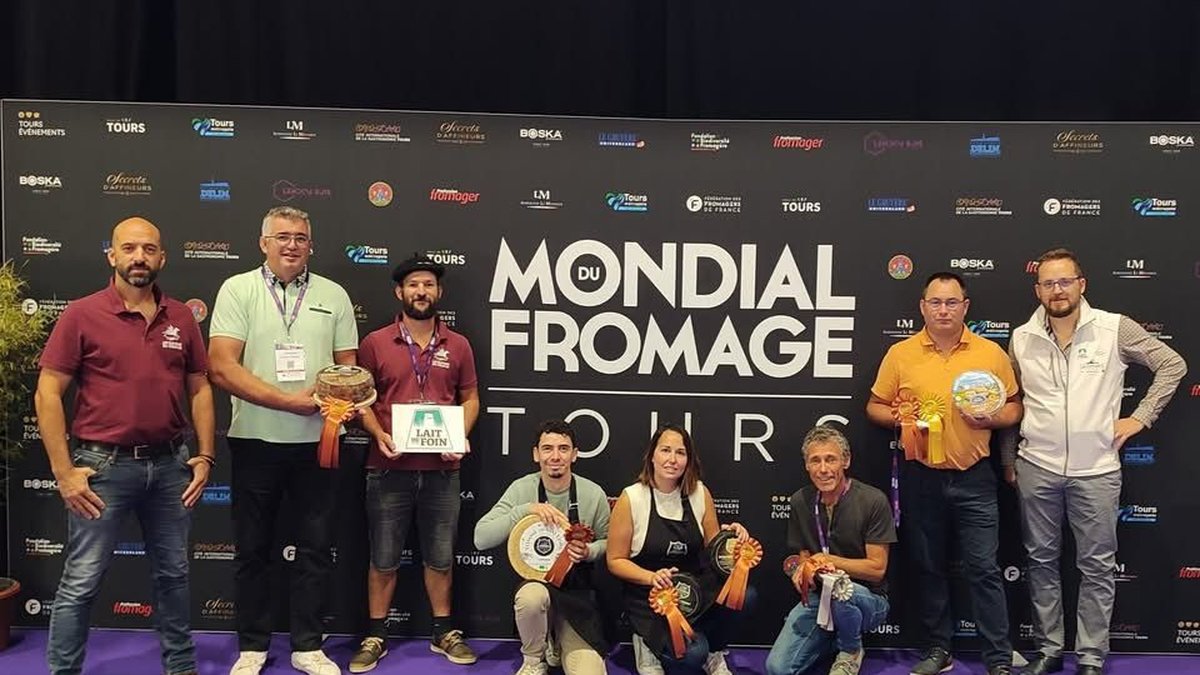 "Cela met en évidence la qualité du lait" : une médaille mondiale pour ...
