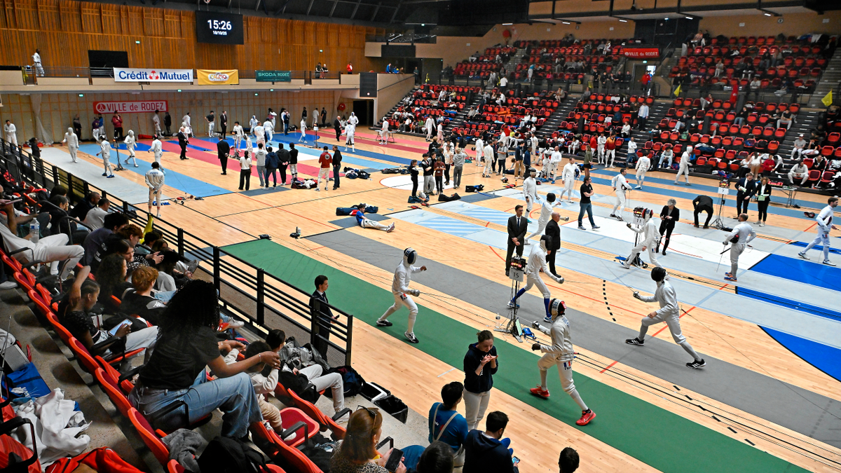 Escrime : "Ici, on est gâté", Rodez loué lors de la première journée du ...