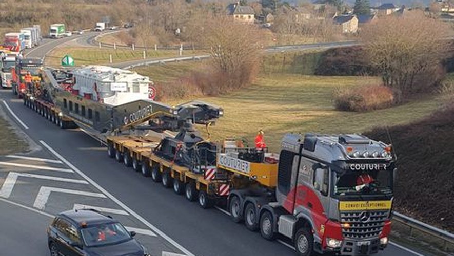 Deux convois exceptionnels vont passer par l'Aveyron en décembre : l ...