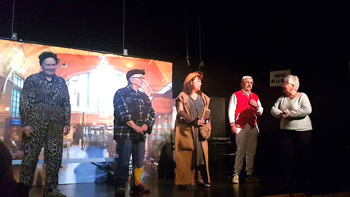 Olemps. Les Scé’niors de Bruits de Couloirs ont rempli la 777 ...