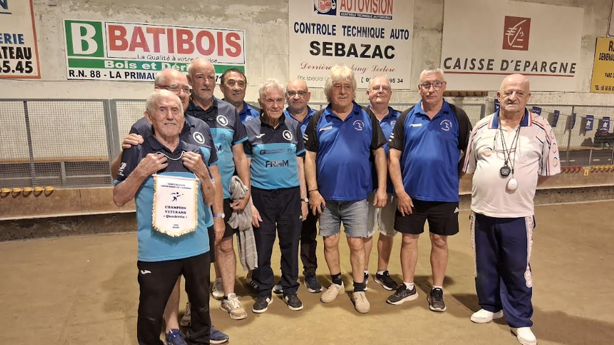 Pétanque : au boulodrome Camonil, Decazeville sacré champion de l ...