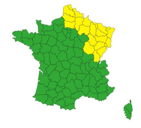 CARTE. Météo : gare aux orages dans 19 départements de France, placés ...